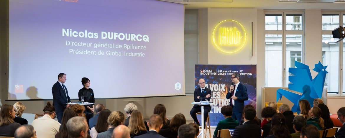 Global Industrie 2026 : lancement officiel au Hub de Bpifrance | FIM